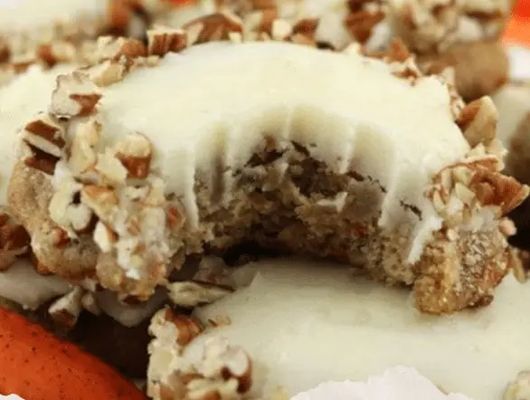Carrot Cake Cookies With Cream Cheese Frosting