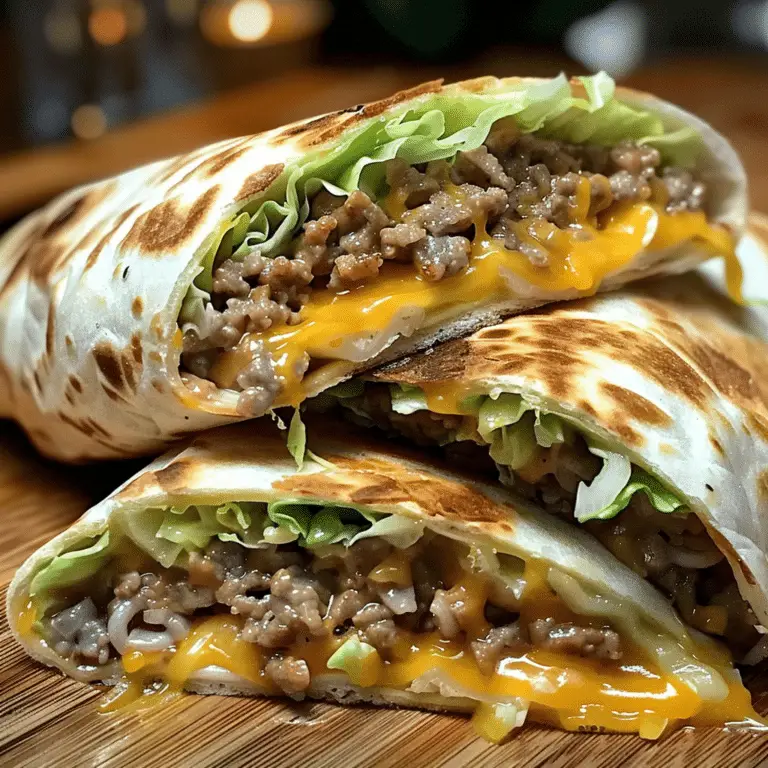 Big Mac Wraps Recipe