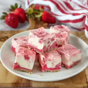 Strawberry Cheesecake Fudge Recipe