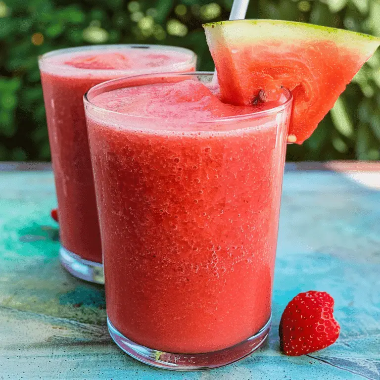 Watermelon Smoothie Recipe