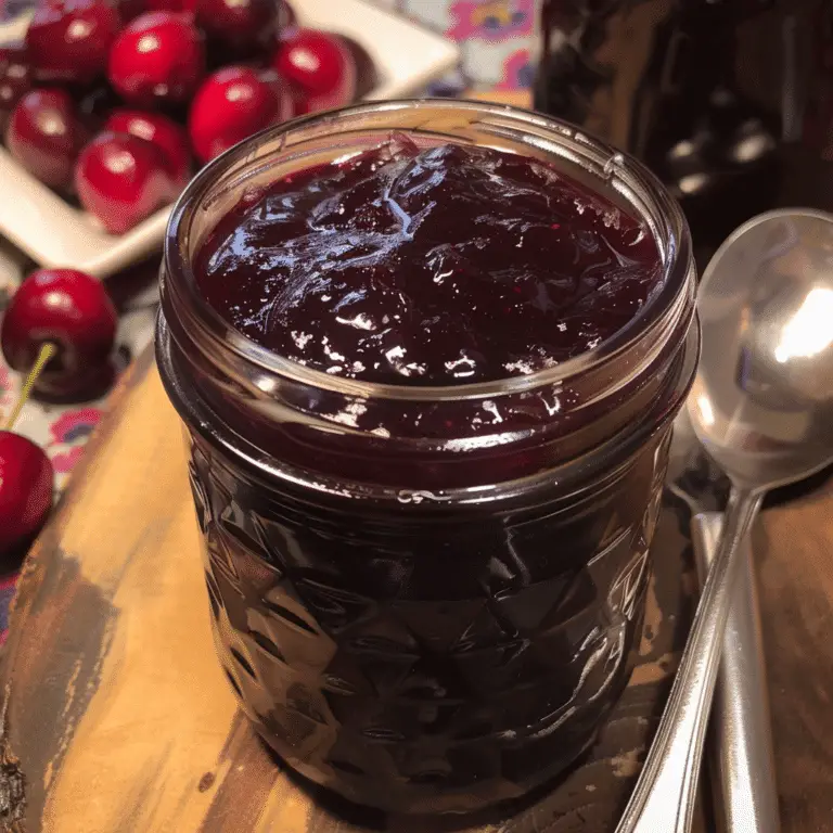 Homemade Cherry Jam Recipe