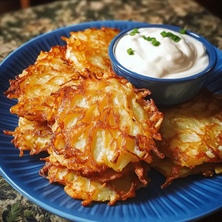 Easy Potato Latkes Recipe