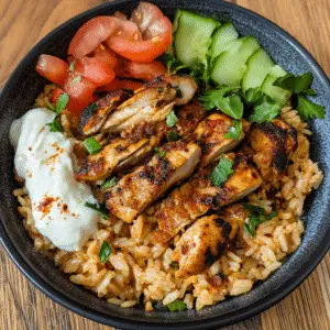 One-Pot Shawarma Chicken and Rice Recipe