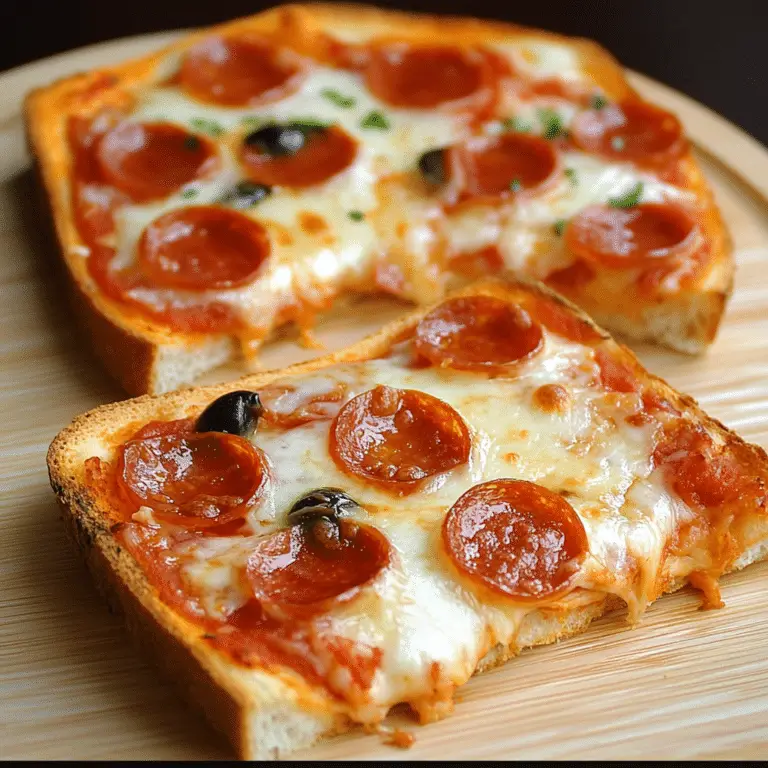 Pizza Toasts Recipe