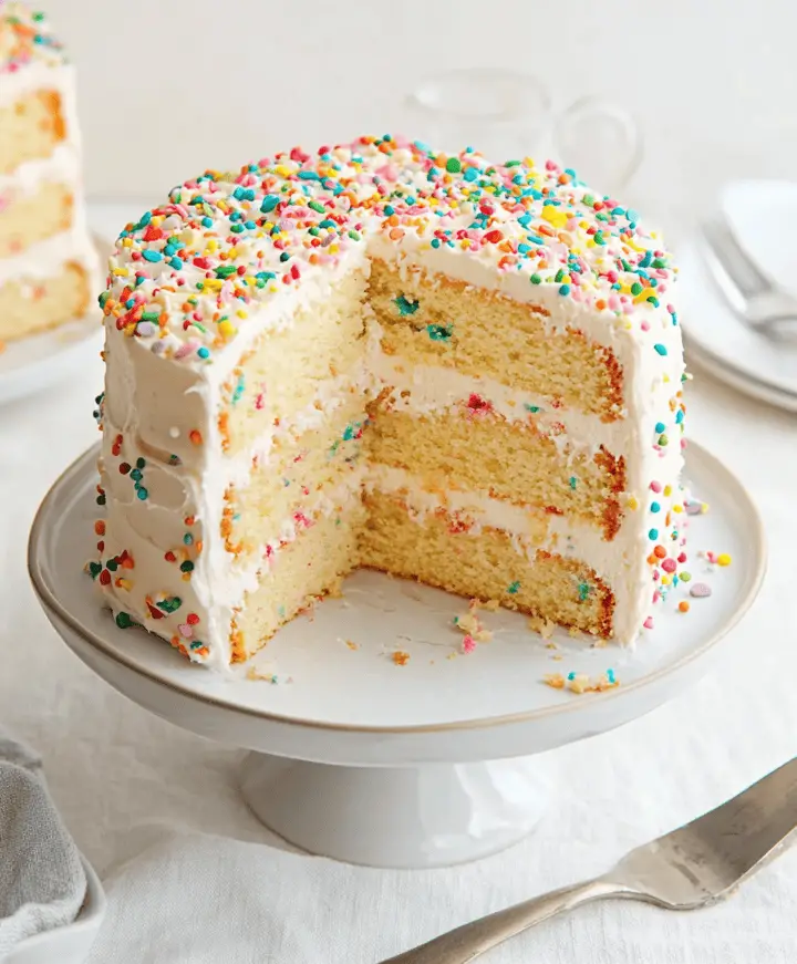 Funfetti Layer Cake Recipe
