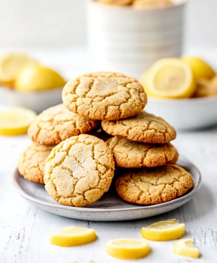 Lemon Ginger Cookies Recipe