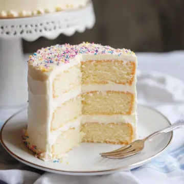 New Favorite White Layer Cake Recipe