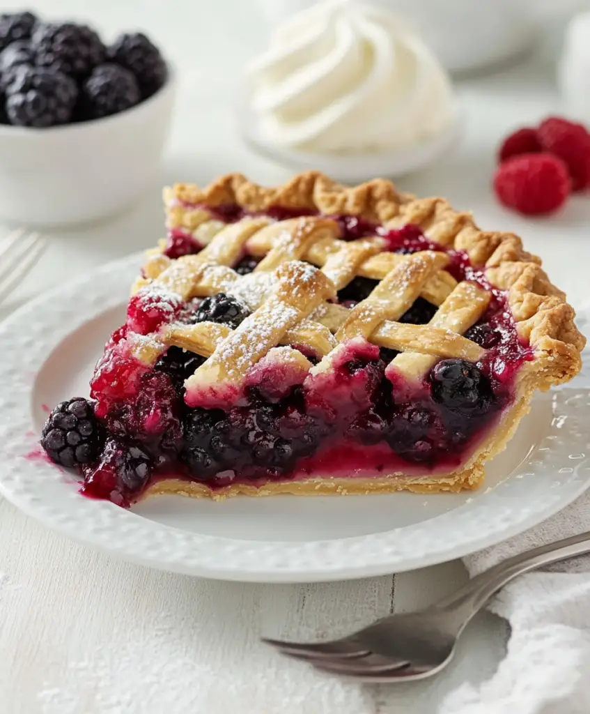 Triple Berry Pie Recipe
