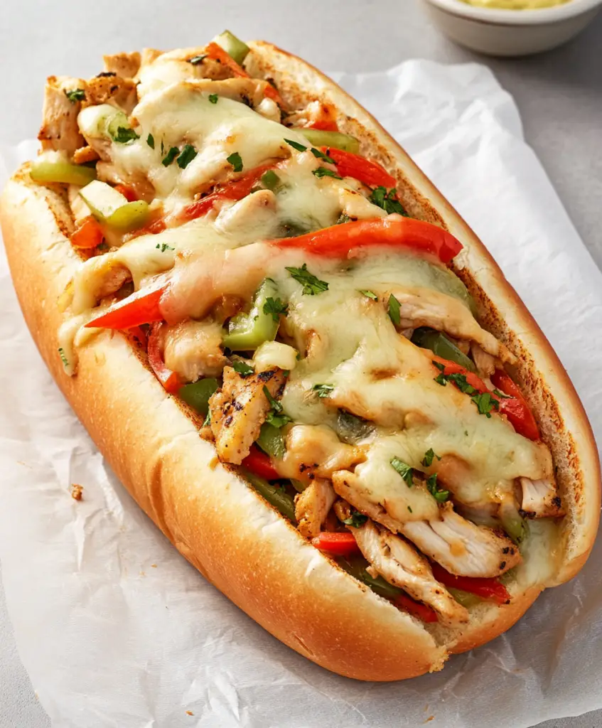 Chicken Philly Cheesesteak Recipe