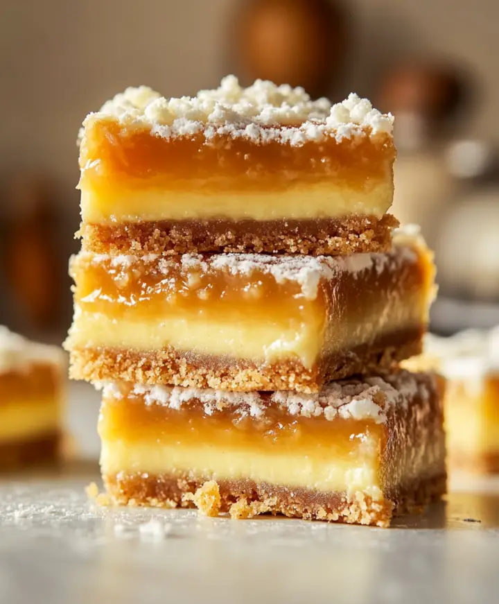 Gooey Salted Caramel Butter Cake Bars Recipe