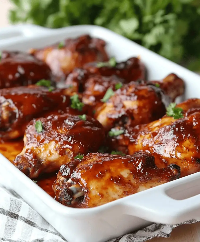Oven-Baked BBQ Chicken Recipe