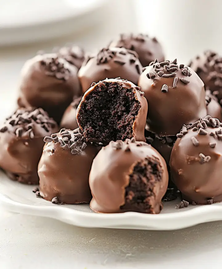 Easy Brownie Truffles Recipe