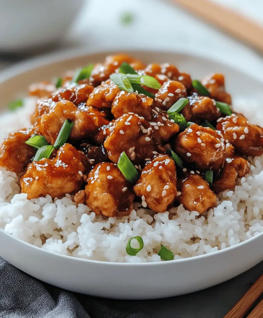 General Tso’s Chicken Recipe