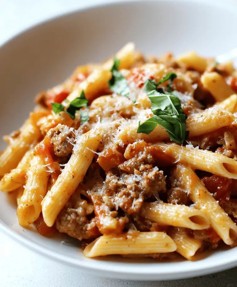 Spicy Italian Sausage Pasta Recipe