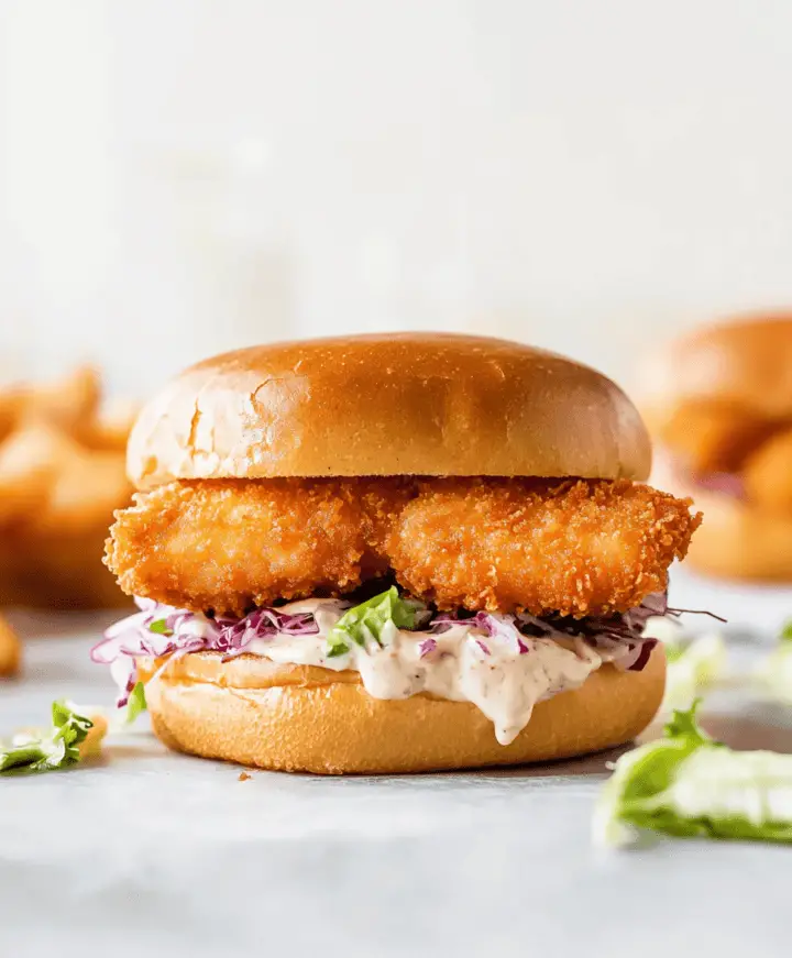 Crispy Fried Cod Fish Sandwich Recipe